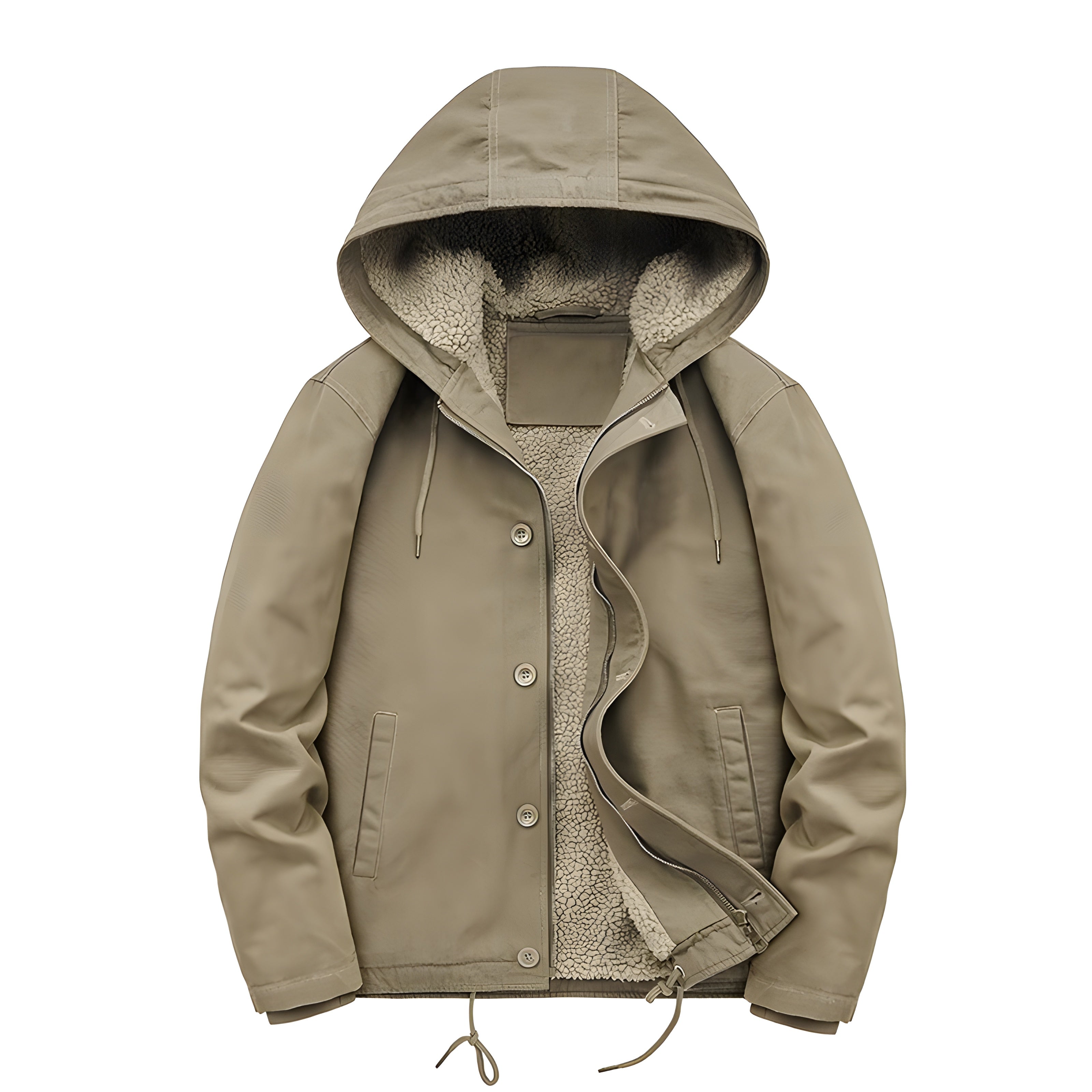 Teddy - Fleece Parka – Edwin's London